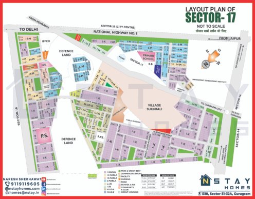 Gurgaon Sector Maps – NStay HOMES